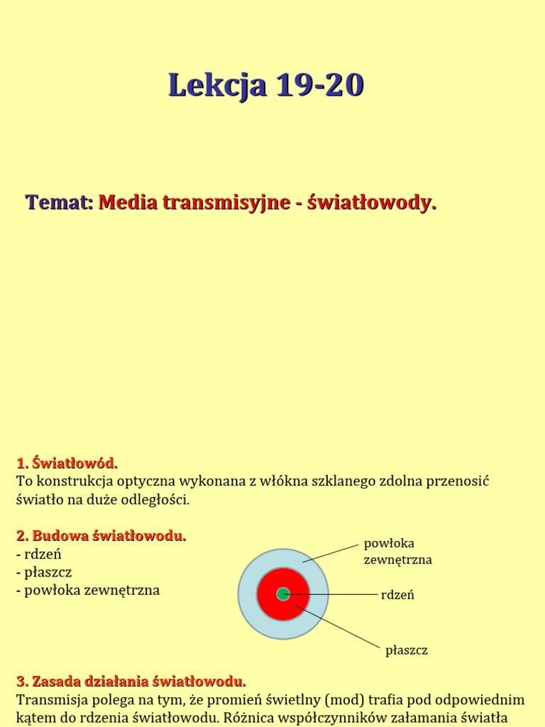 8 SK Medium Swiatlowod 21 | PDF