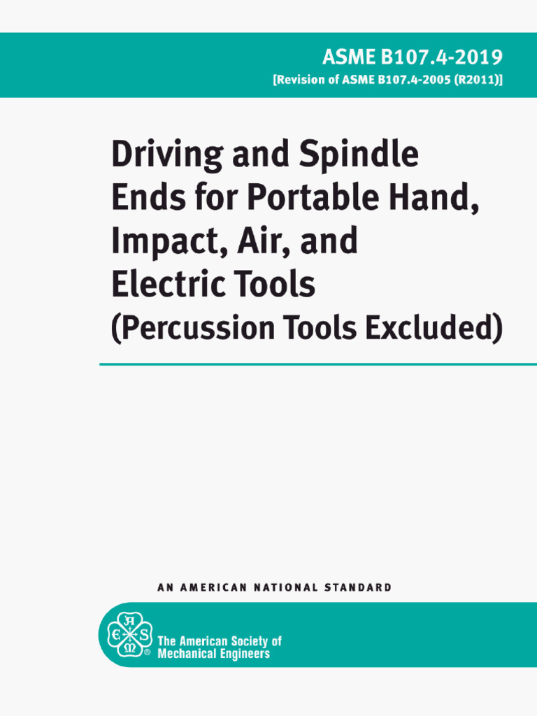 Asme B107.4-2019 | PDF