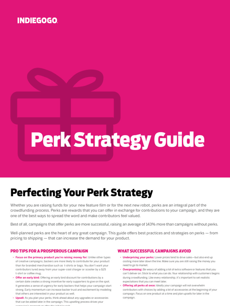 5 Perfecting Your Perk Strategy | PDF | Pricing | Prices
