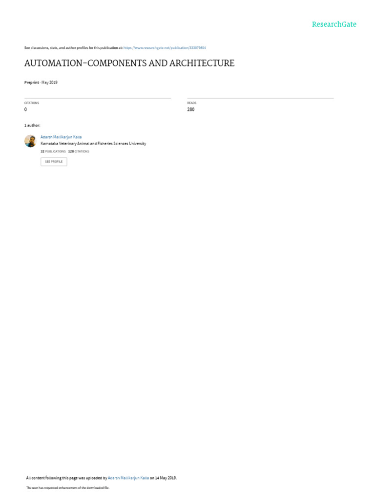Introduction To Automation | Download Free PDF | Automation | Actuator