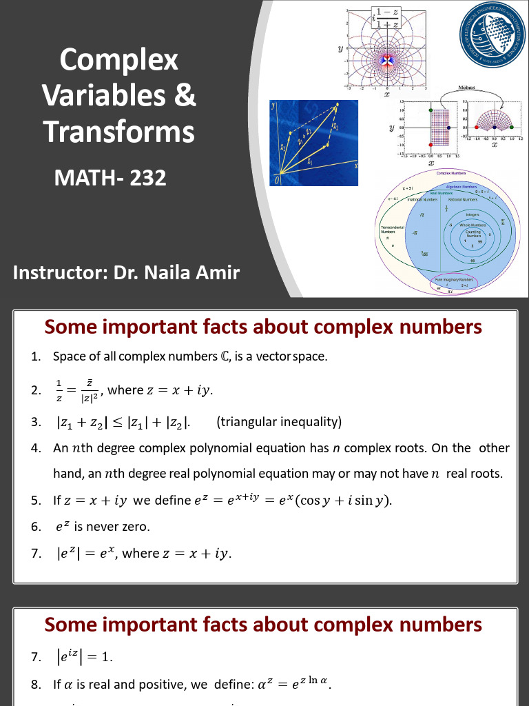 Complex Analysis for Math Students | PDF | Complex Number | Circle