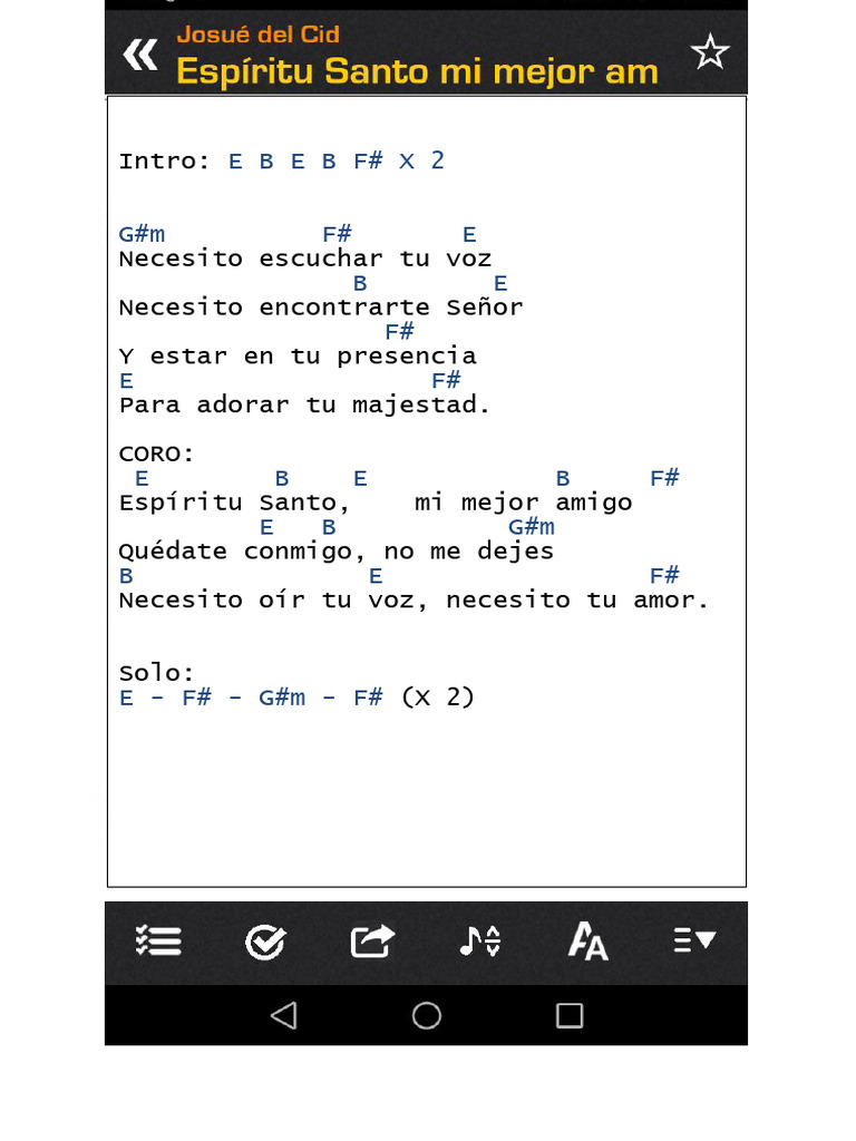 Espiritu Santo Mi Mejor Amigo - Josue del Cid | PDF