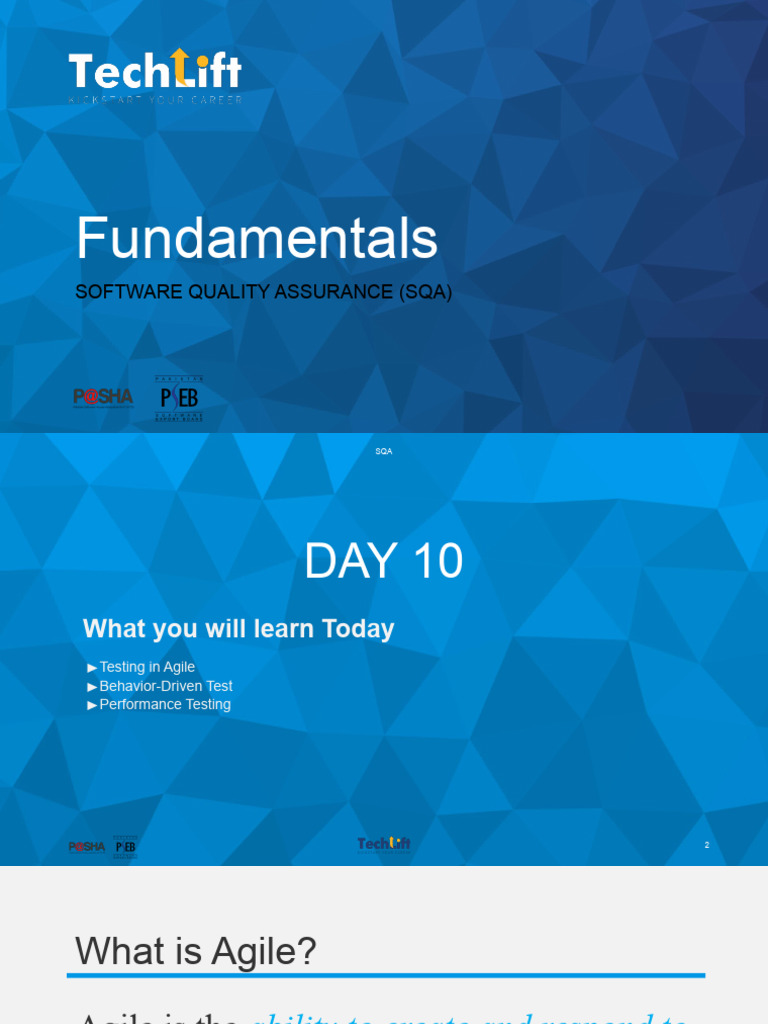 Fundamentals Day10 - Lecture Slides | PDF | Scrum (Software Development) | Agile Software ...