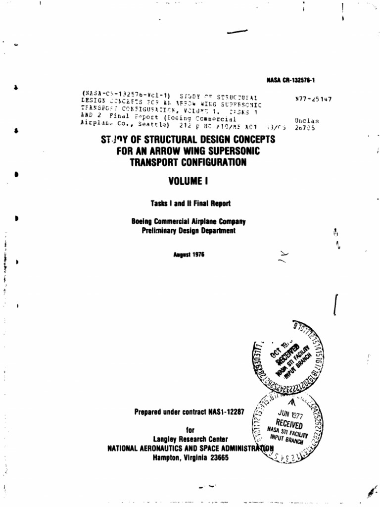 Nasa Ntrs Archive 19770018203 | PDF | Boundary Layer | Jet Engine