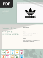 Mission, Vision and Values of Adidas | PDF