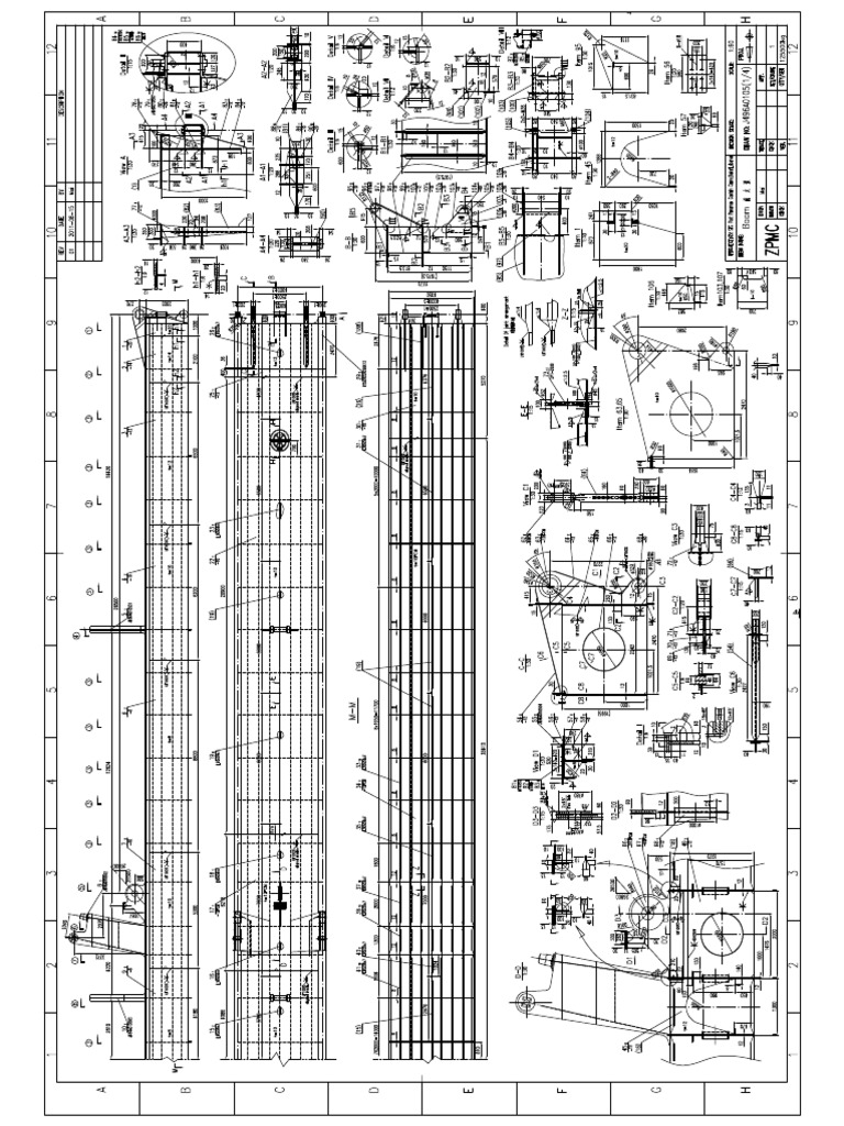 Sts Boom Structural DRW | PDF