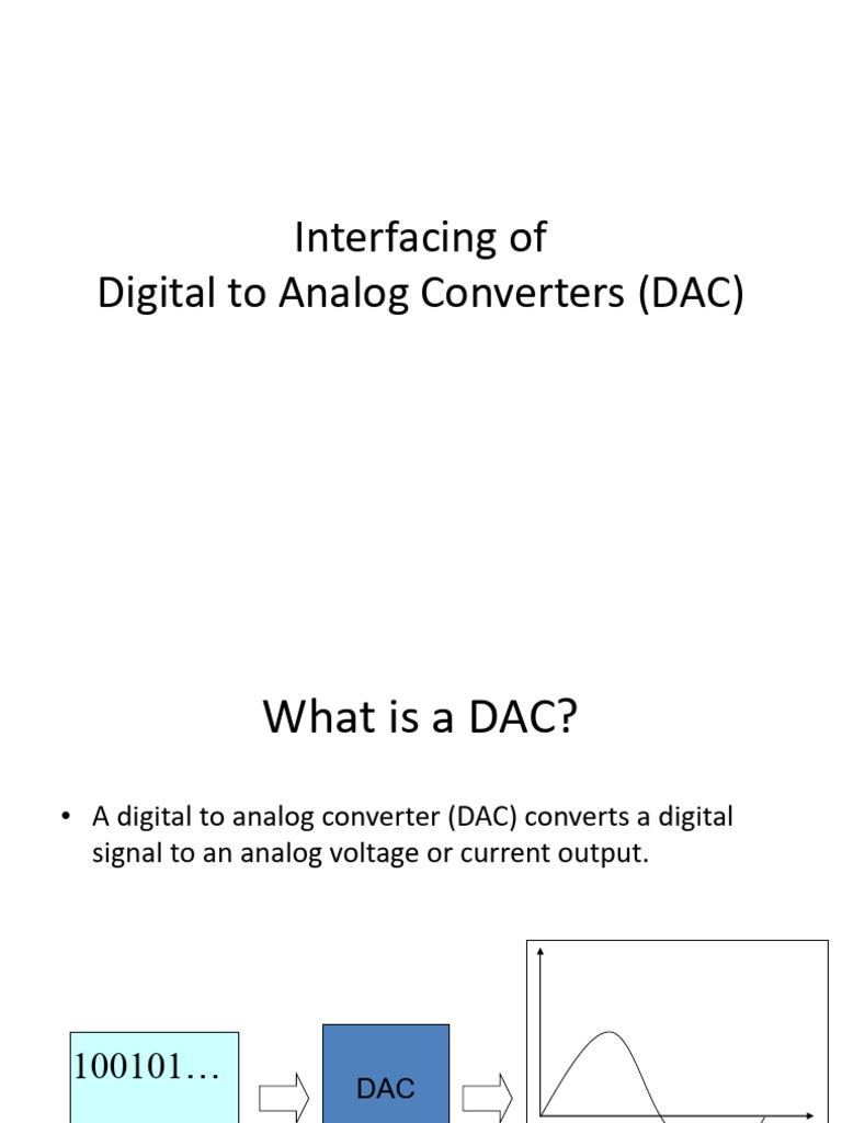 DAC AND ADC LEC 23 | PDF | Analog To Digital Converter | Digital To Analog Converter