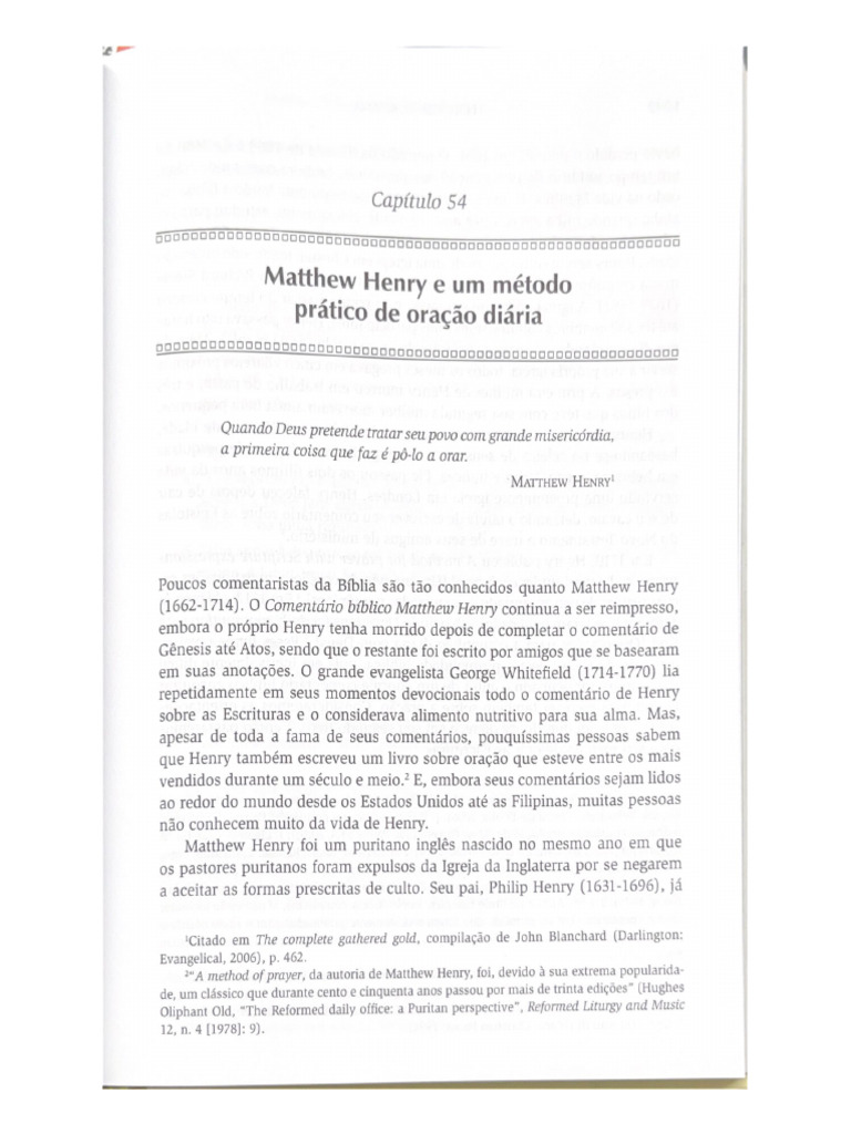 Cap 54 - Teologia Puritana | PDF