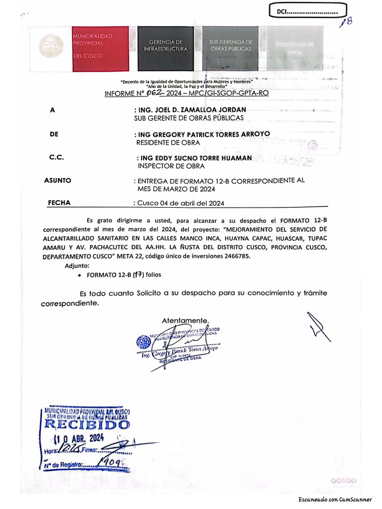 La Ñusta Mes Marzo | PDF