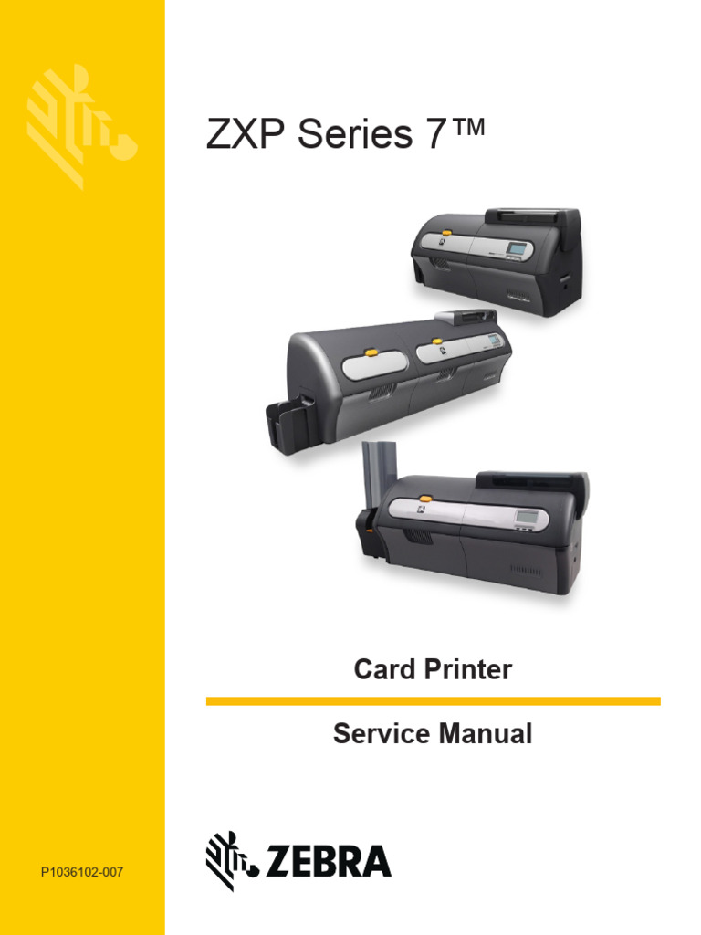 1333415-zxp_7_series | PDF | Printer (Computing) | Rgb Color Model