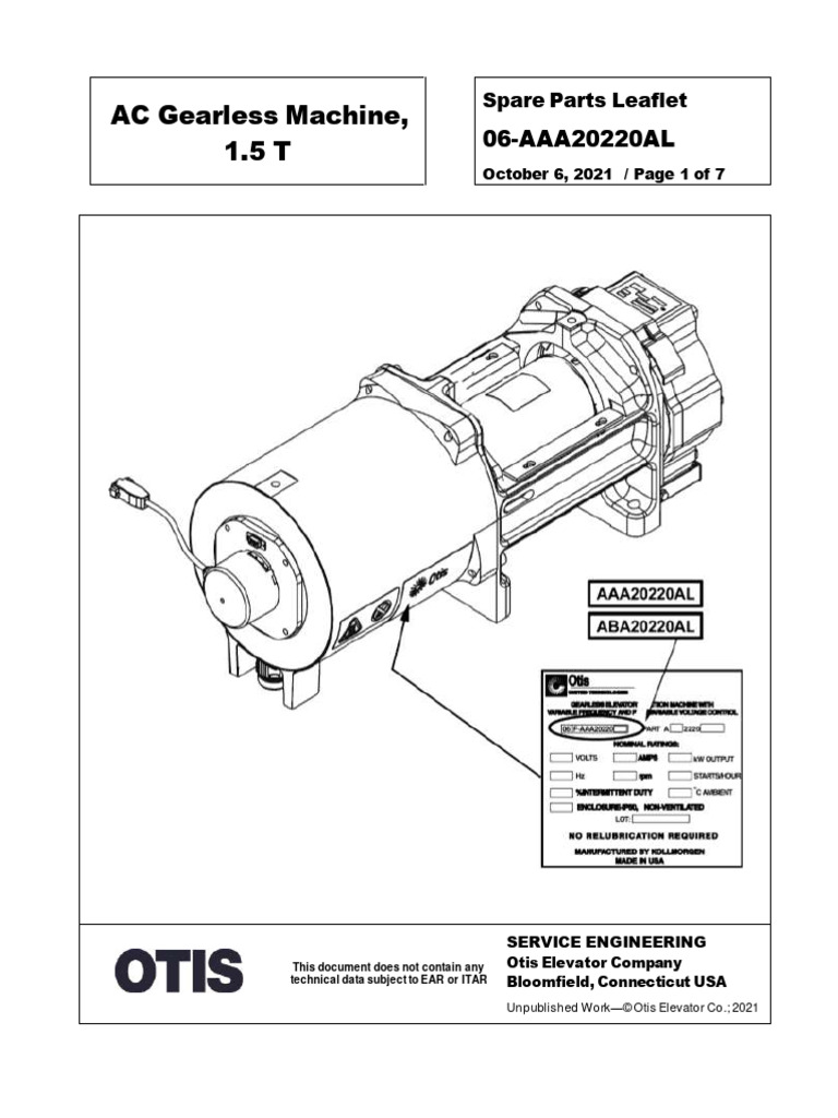 06 Aaa20220al | PDF | Elevator | Electrical Engineering