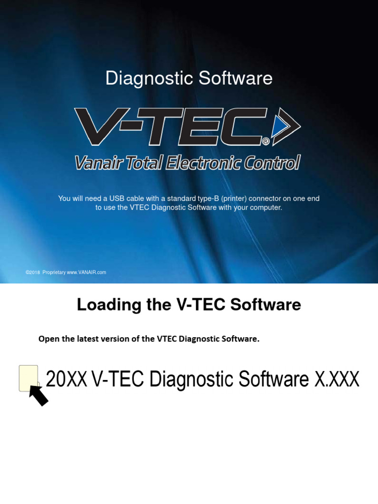 Instructions - VTEC - Diagnostic Software - 2018 | Download Free PDF | Proprietary Software | Usb