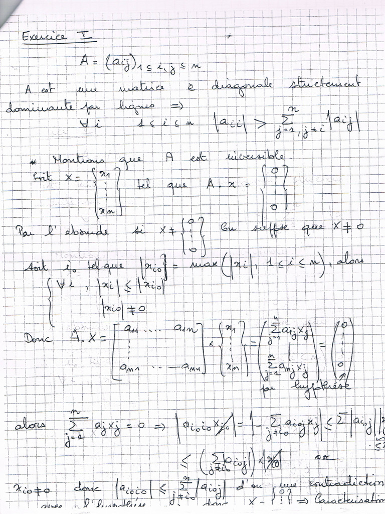 2TD - Méthode Ittératives - Corr | PDF