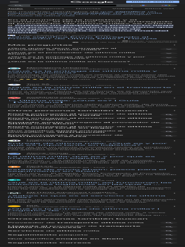 Que Sinifica Un Paquete Entregado Probedor de Ultima Milla - Buscar Con Google | PDF | Logística ...