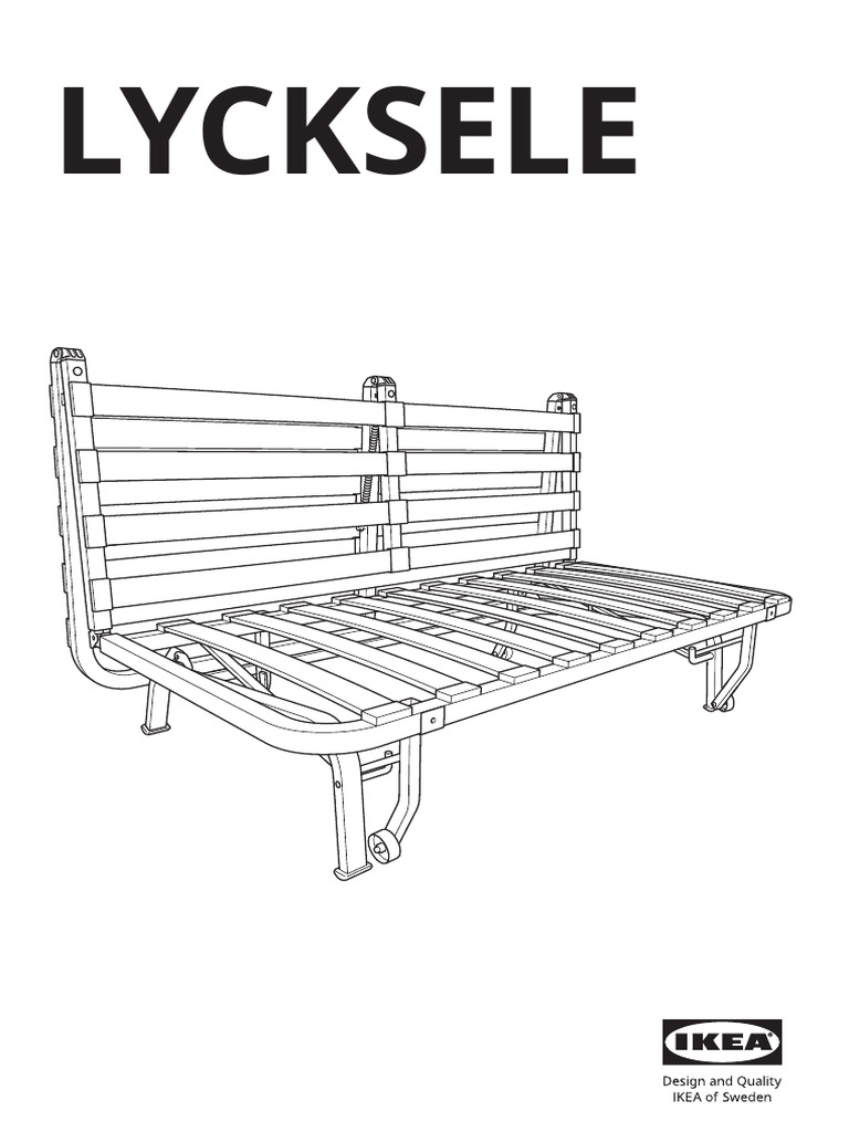 Lycksele Structure Convertible 2 Places Noir AA 55872 17 101 | PDF
