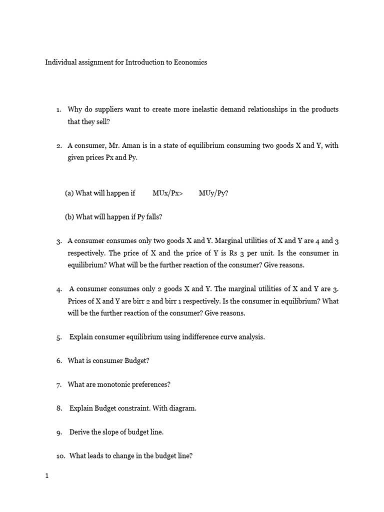 Assignment Cep - 240417 - 010046 | PDF | Profit (Economics) | Perfect Competition