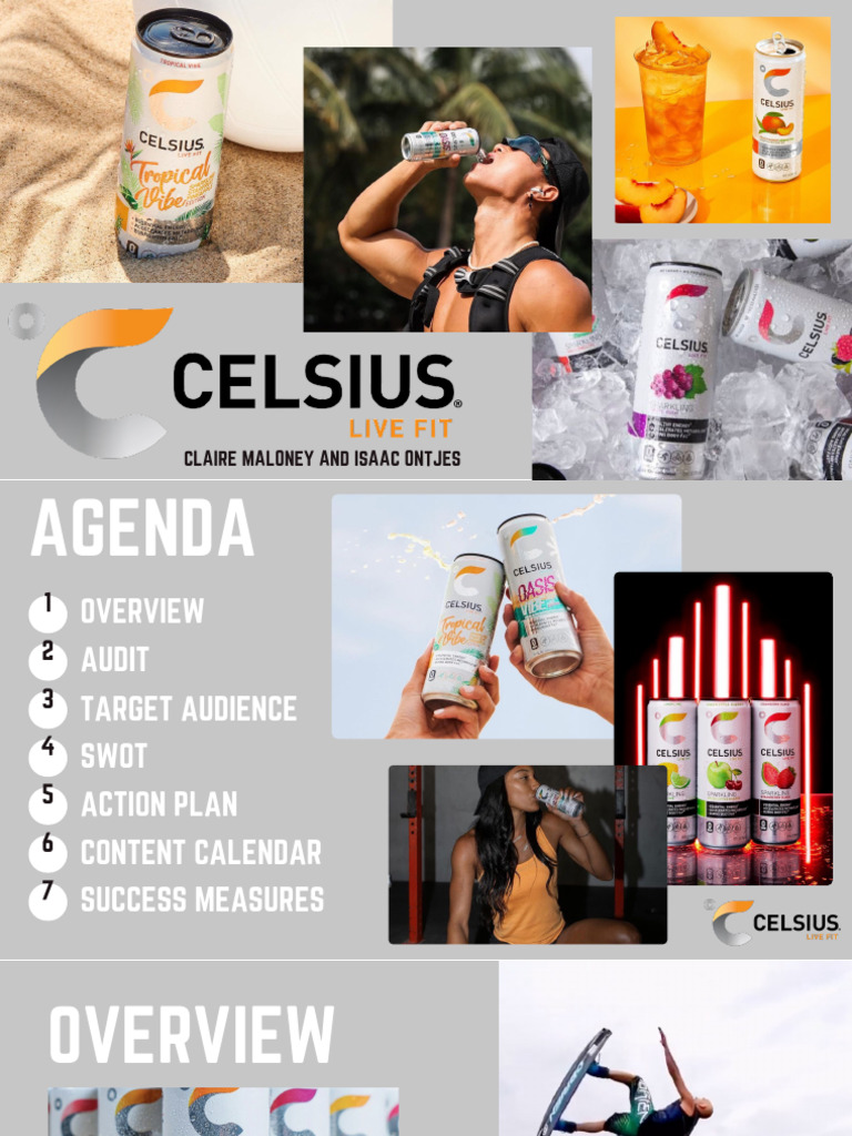 Celsius Social Media Plan | PDF | Brand