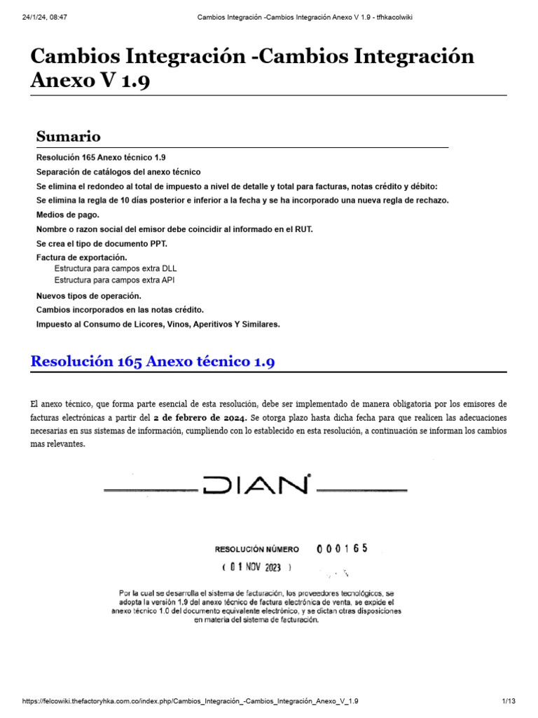 Cambios Integración -Cambios Integración Anexo V 1.9 - tfhkacolwiki | PDF | Tarjeta de crédito ...