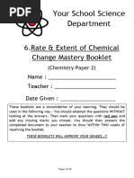 Disappearing Cross Temperature | PDF | Chemical Reactions | Temperature
