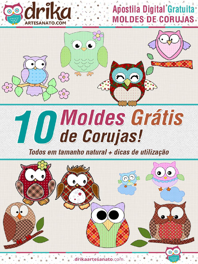Moldes Coruja | PDF