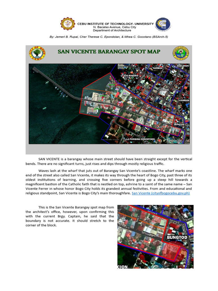 Bogo City's San Vicente Heritage Overview | PDF | Window