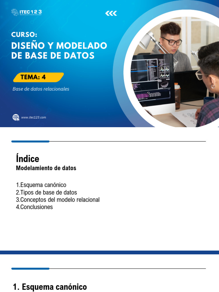 Diseño y Modelado de Base de Datos - Clase 4 | PDF | Bases de datos | Base de datos relacional