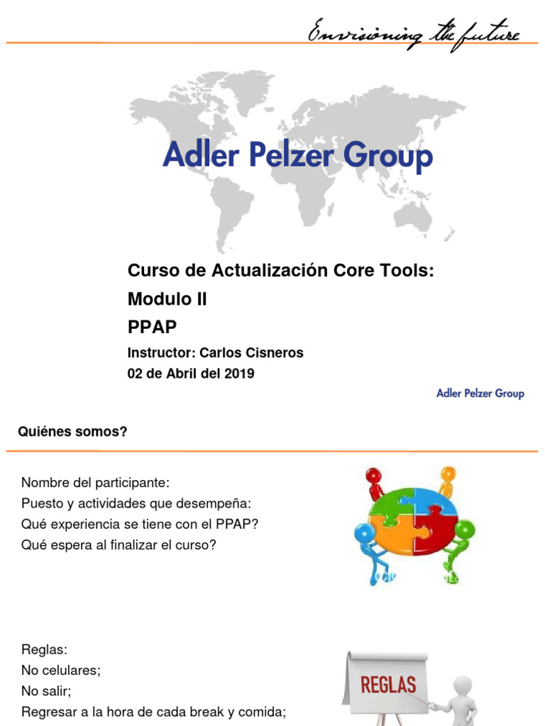 Core Tools PPAP | PDF | Calidad (comercial) | Gestión de la calidad