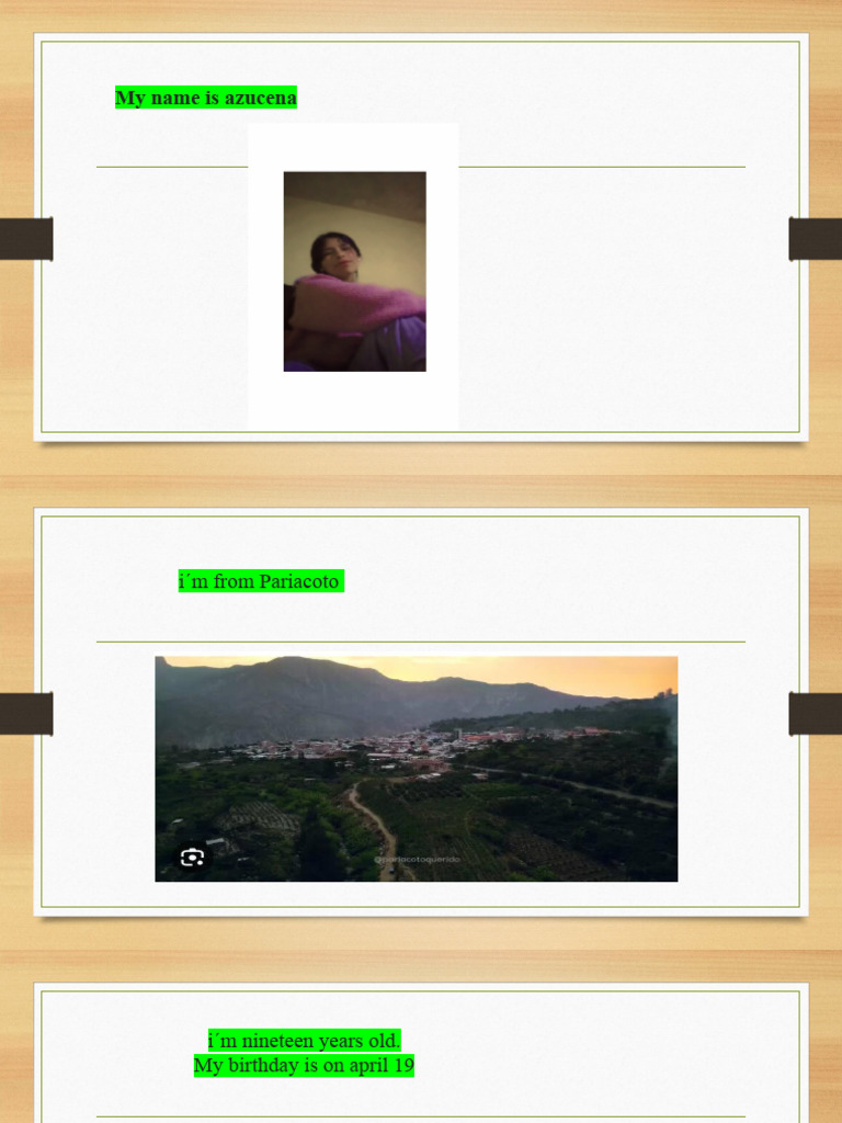 My Name Is Azucena | PDF