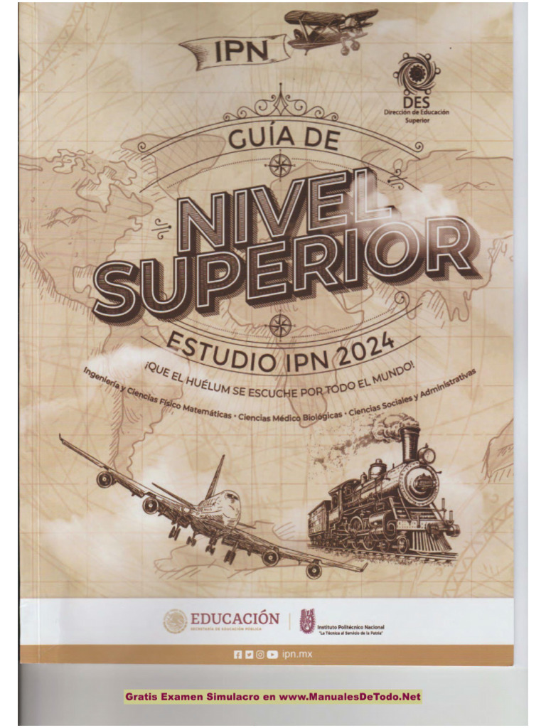 Guia Ipn Nivel Superior 2024 | PDF