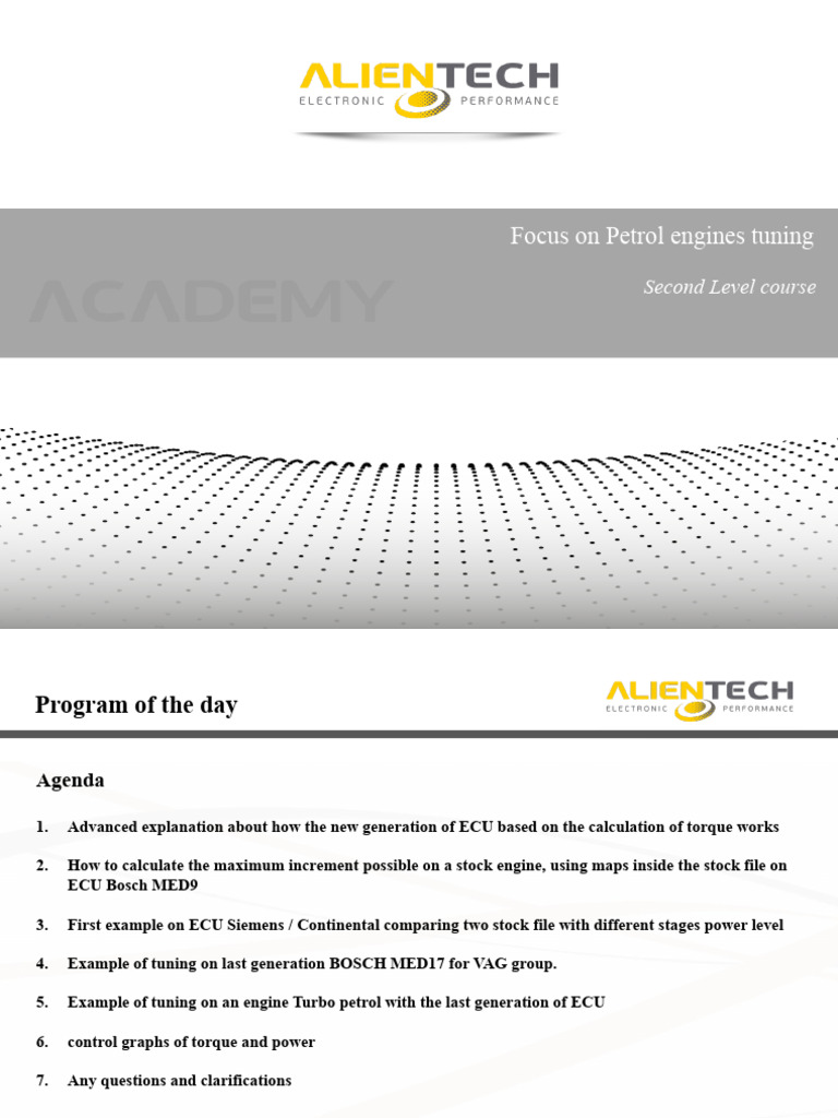 Advanced Petrol Engine Tuning Course | PDF | Automotive Technologies ...