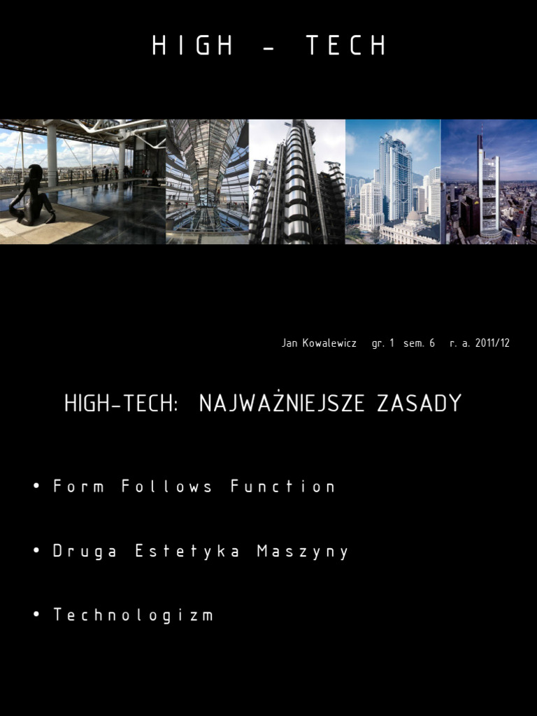 High Tech | PDF