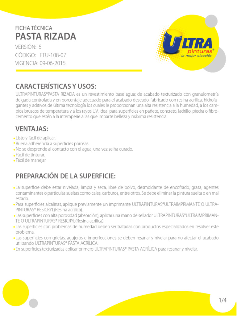 Pasta Rizada Ultrapequeña para Exteriores | PDF | Hormigón | Agua