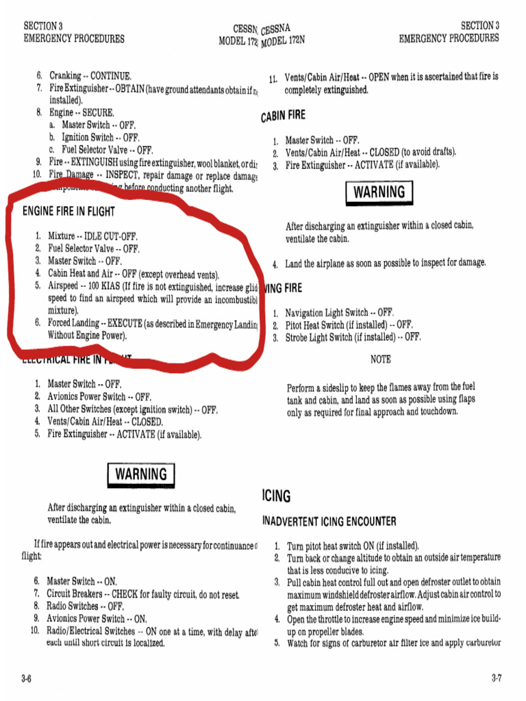 Cessna 172 POH | PDF