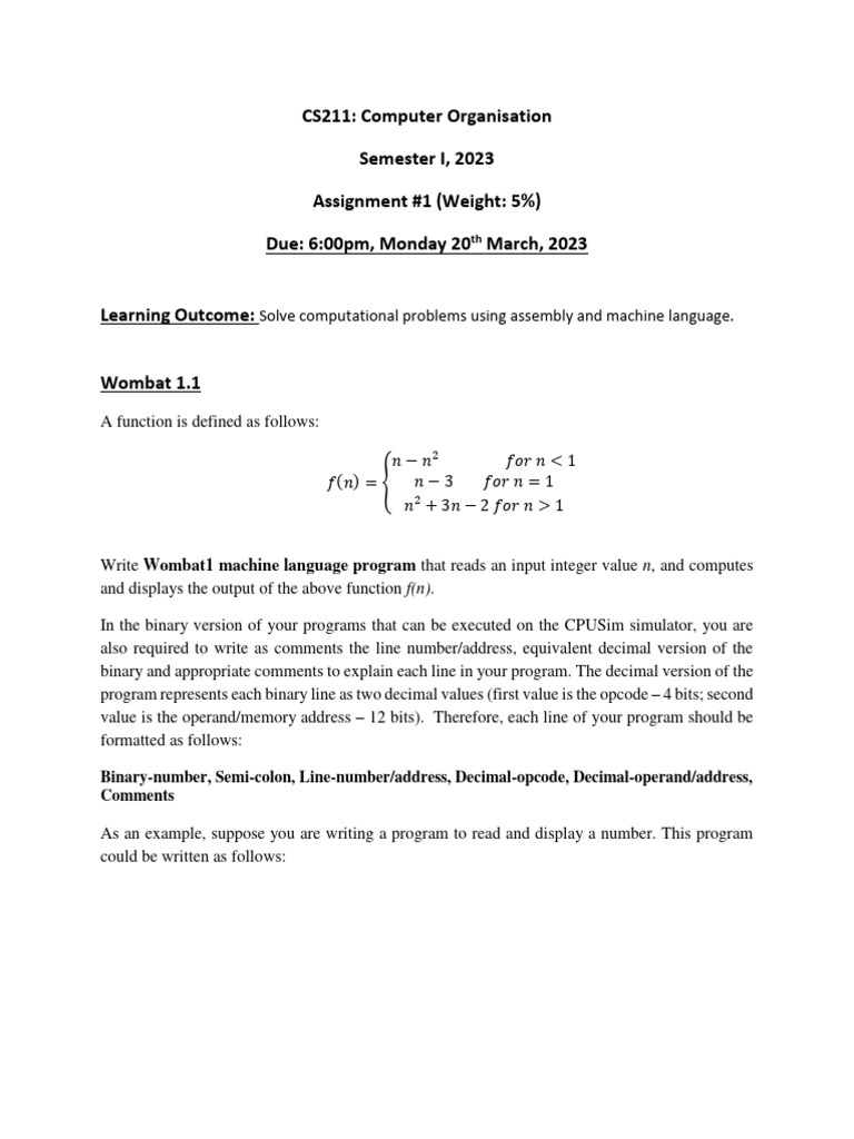Assignment 1 Paul | PDF | Computer Programming | Computer Engineering