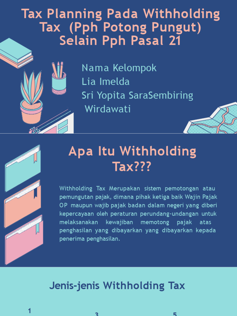 Panduan Lengkap Withholding Tax PPh | PDF