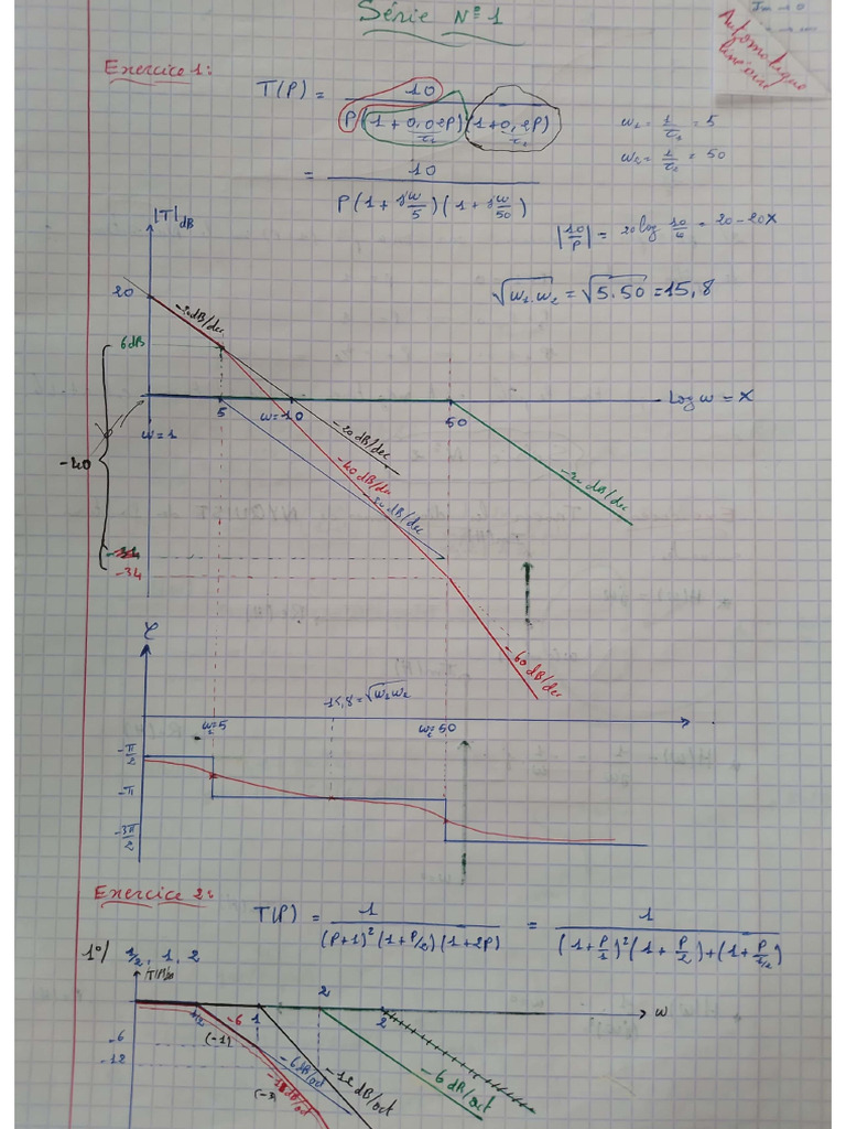 Corrige TD Automatique | PDF