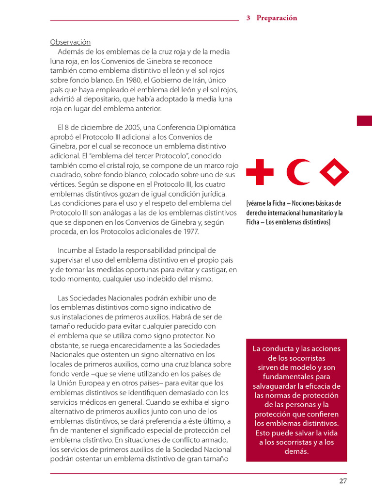 Emblemas Distintivos en Primeros Auxilios | PDF | Justicia | Crimen y ...