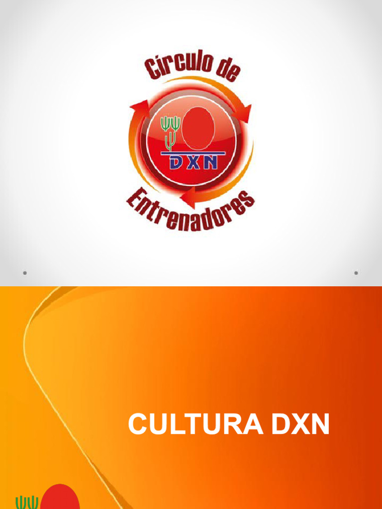 Cultura de DXN | PDF | Relaciones personales, crianza y desarrollo personal