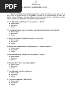 Escala CARS2-HF para Avaliação do Autismo | PDF | Psicologia | Ciências ...