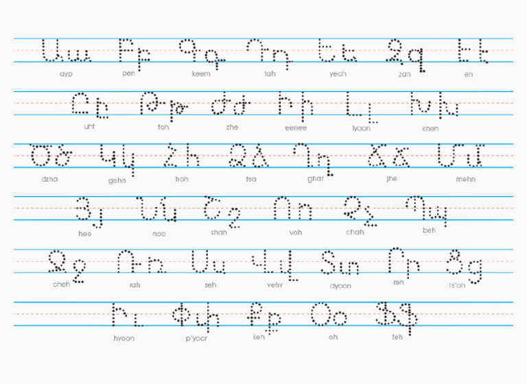 Armenian alphabet traceable | PDF