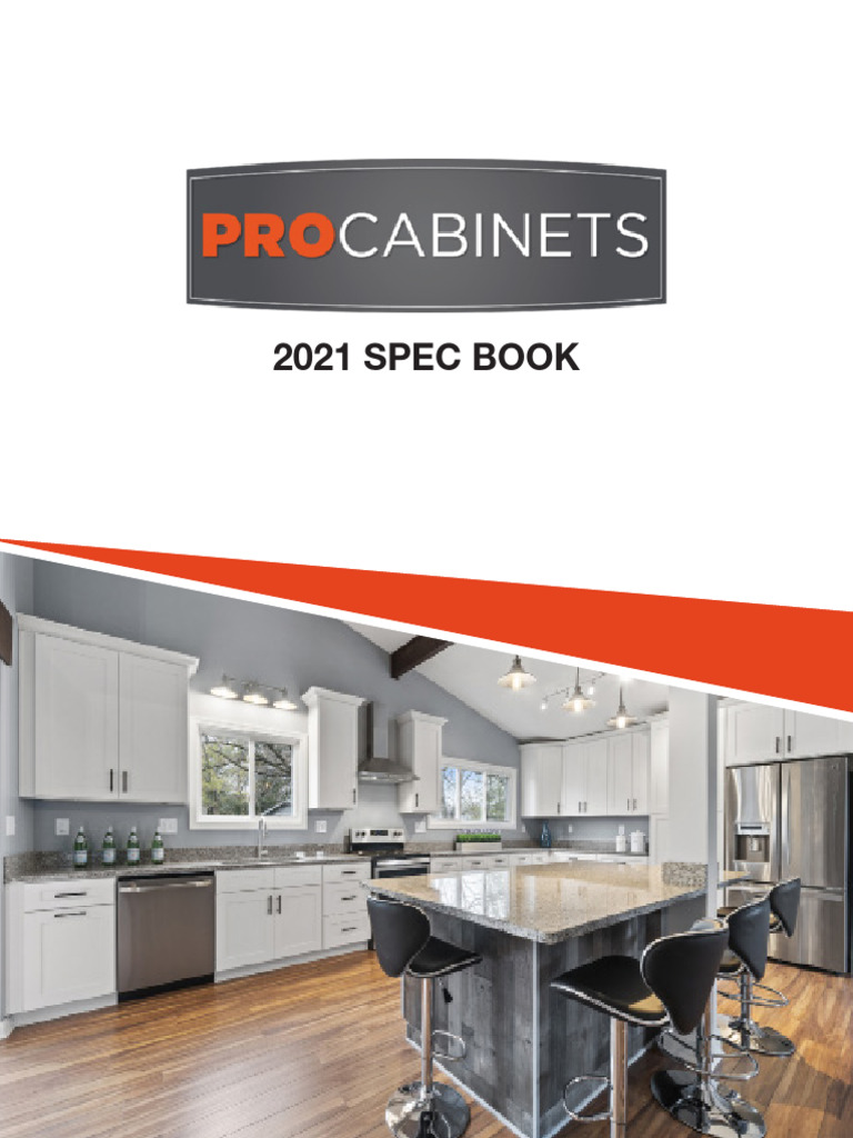 2021-Spec-Book | PDF | Cabinetry | Architectural Elements