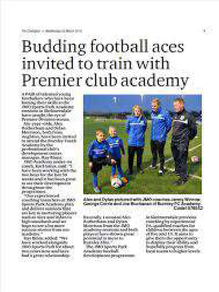 building a football team | PDF