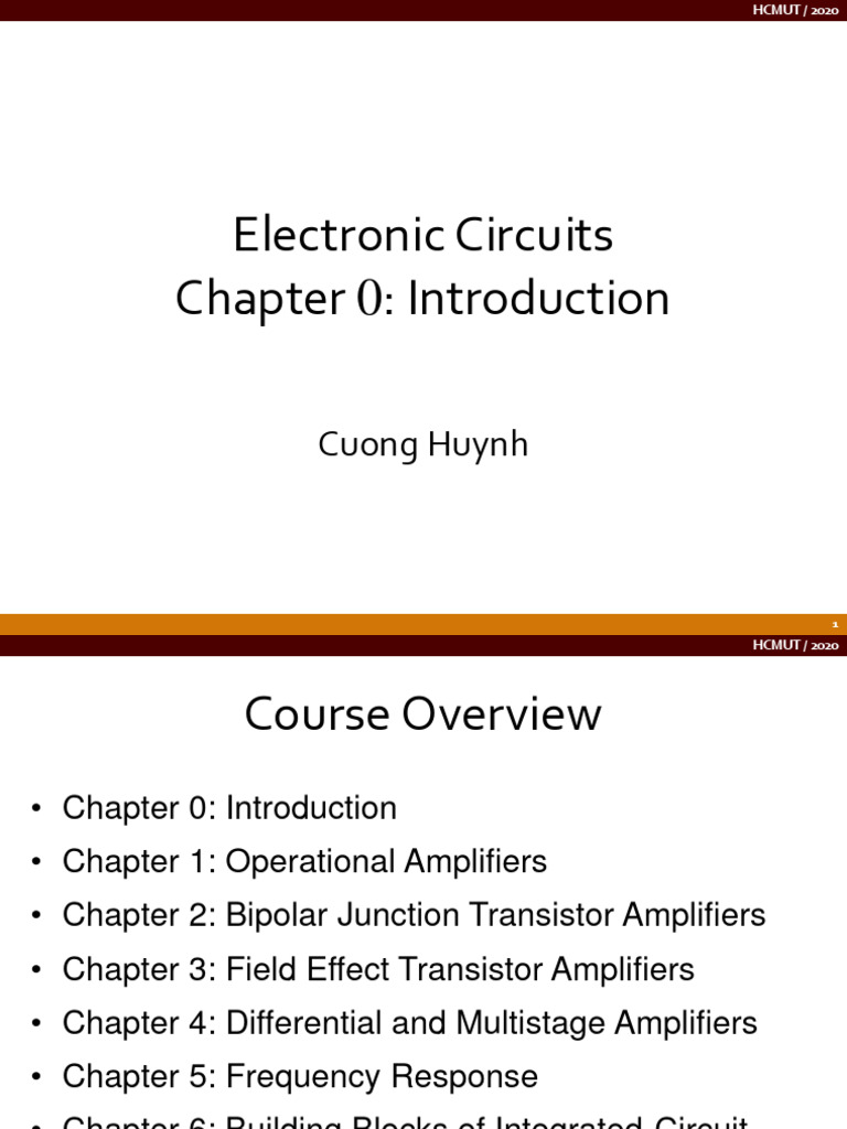 Chapter 0 Introduction | PDF | Electrical Network | Electromagnetism