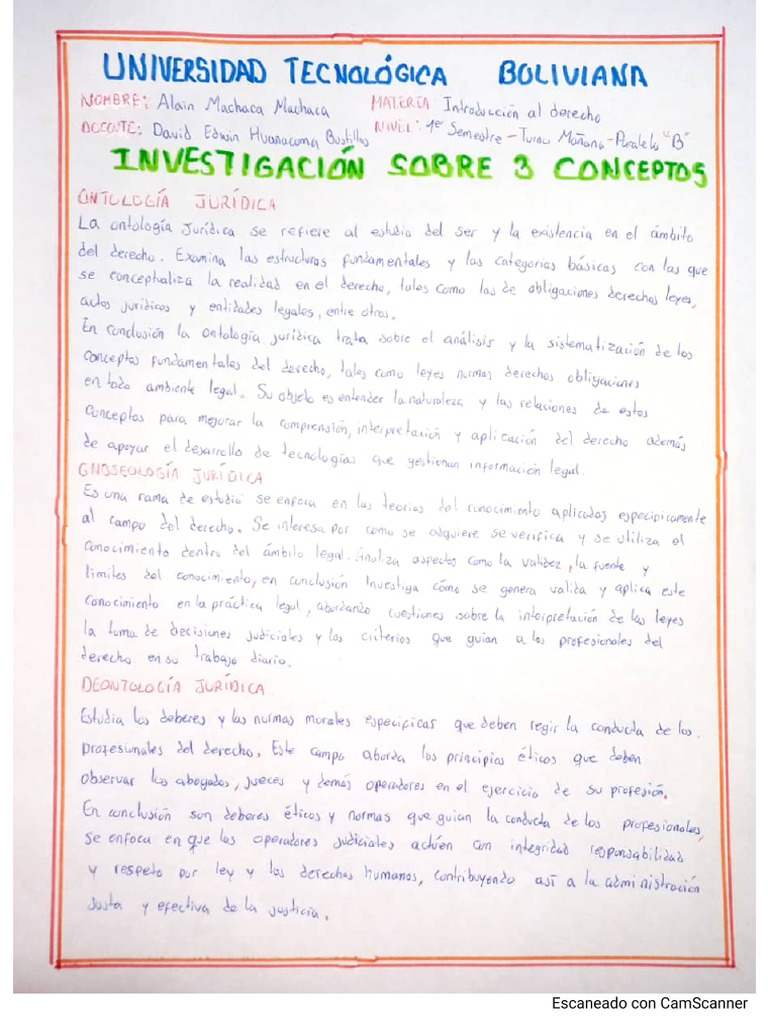 Alain Machaca M. 3 Conceptos Trabajo | PDF