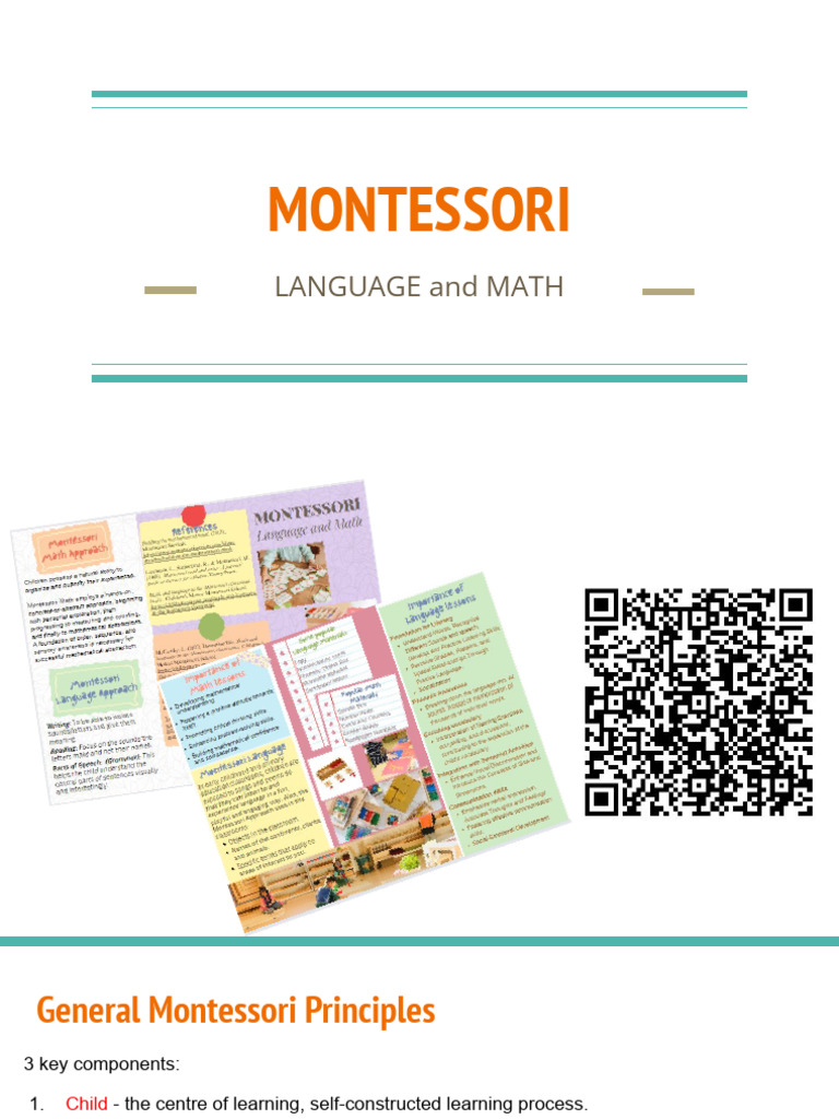 montessori- lanuage math | PDF | Phonics | Montessori Education