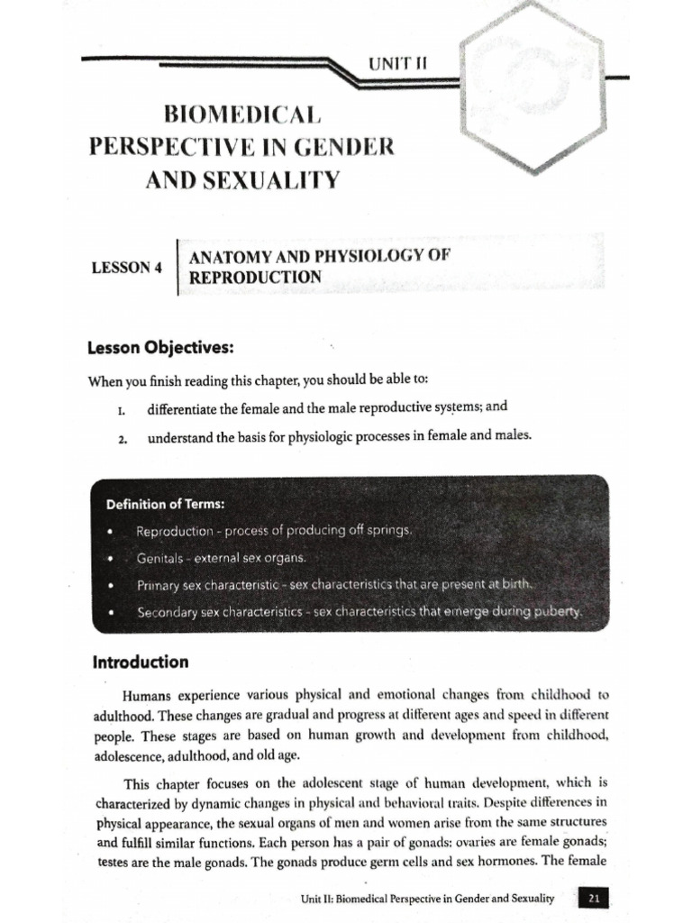 Anatomy and Physiology of Reproduction | PDF