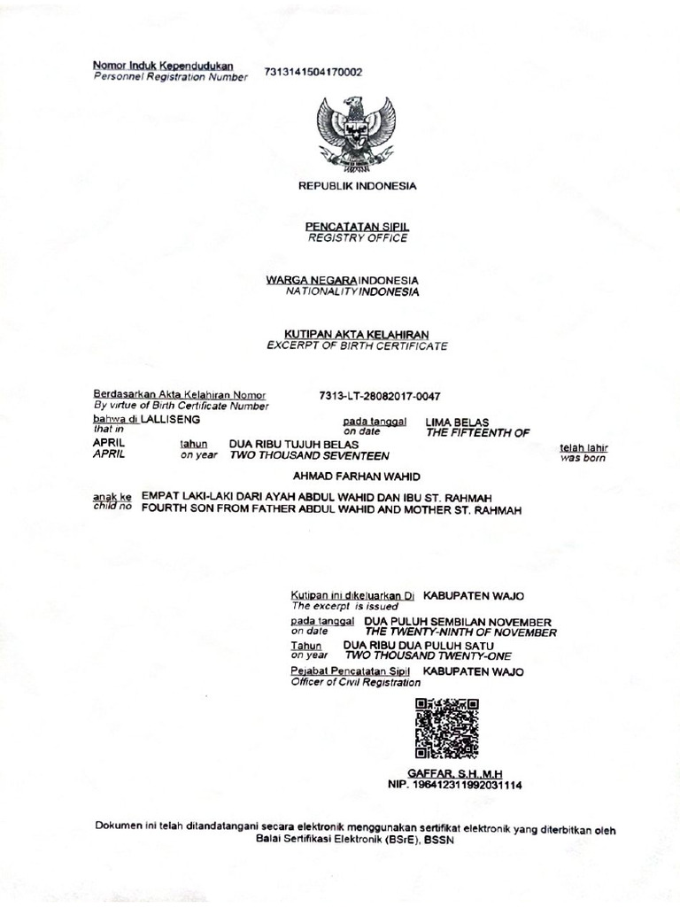 Ahmad Farhan Wahid | PDF