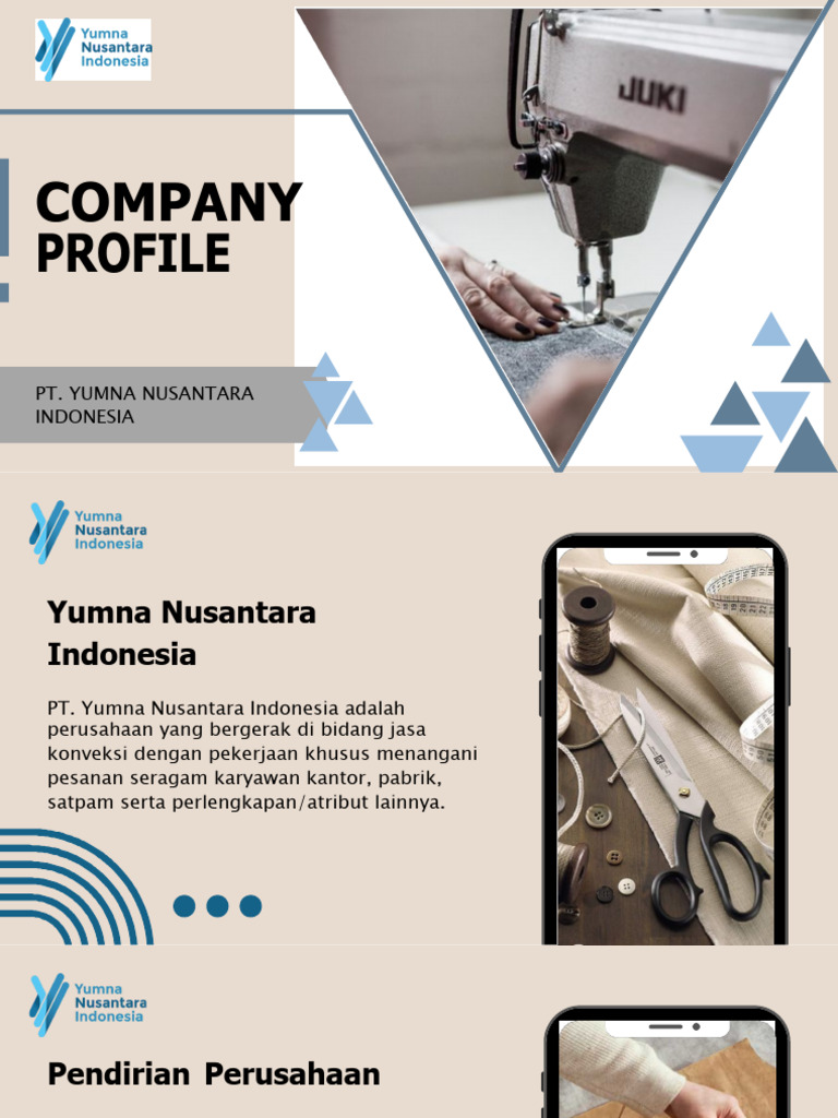 Company Profil PT - Yumna Nusantara Indonesia | PDF | Karier & Perkembangan | Bisnis