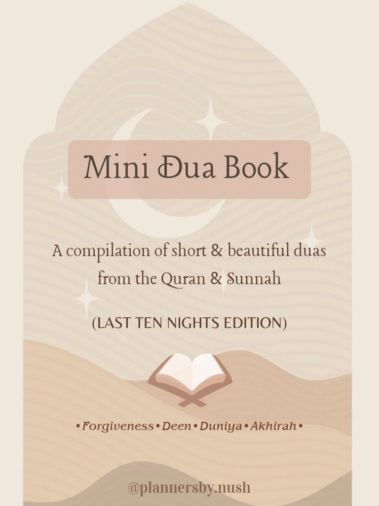Mini Dua Book | PDF | God In Islam | Forgiveness