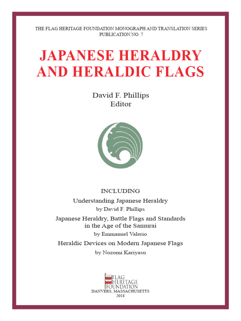 Japanese Heraldry and Heraldic-Flags-David F. Phillips-Editor | PDF ...
